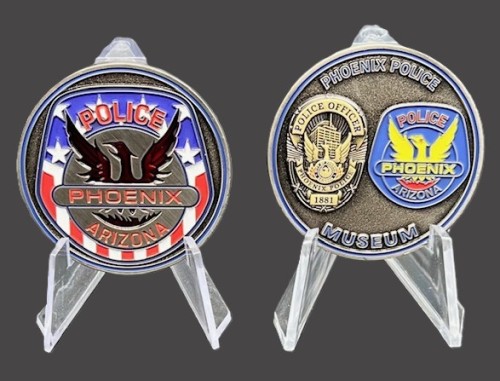 Challenge Coin - Phoenix Police Museum - Phoenix Police Museum
